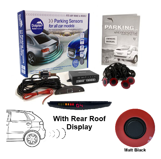 Dolphin Flush Audio & Roof Display Reverse Parking Sensors - DFM455