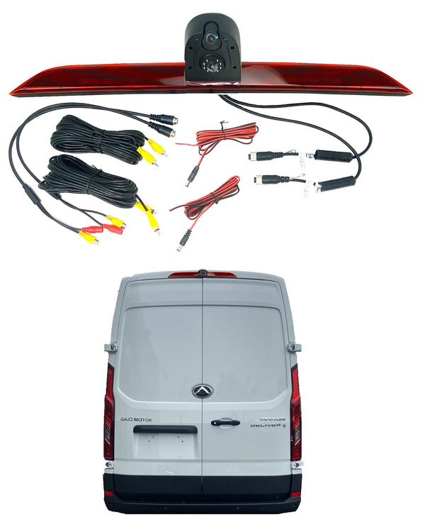 Dual/Twin Rear Brake Light Cameras for Maxus Deliver 9, Maxus V90 Vans ...
